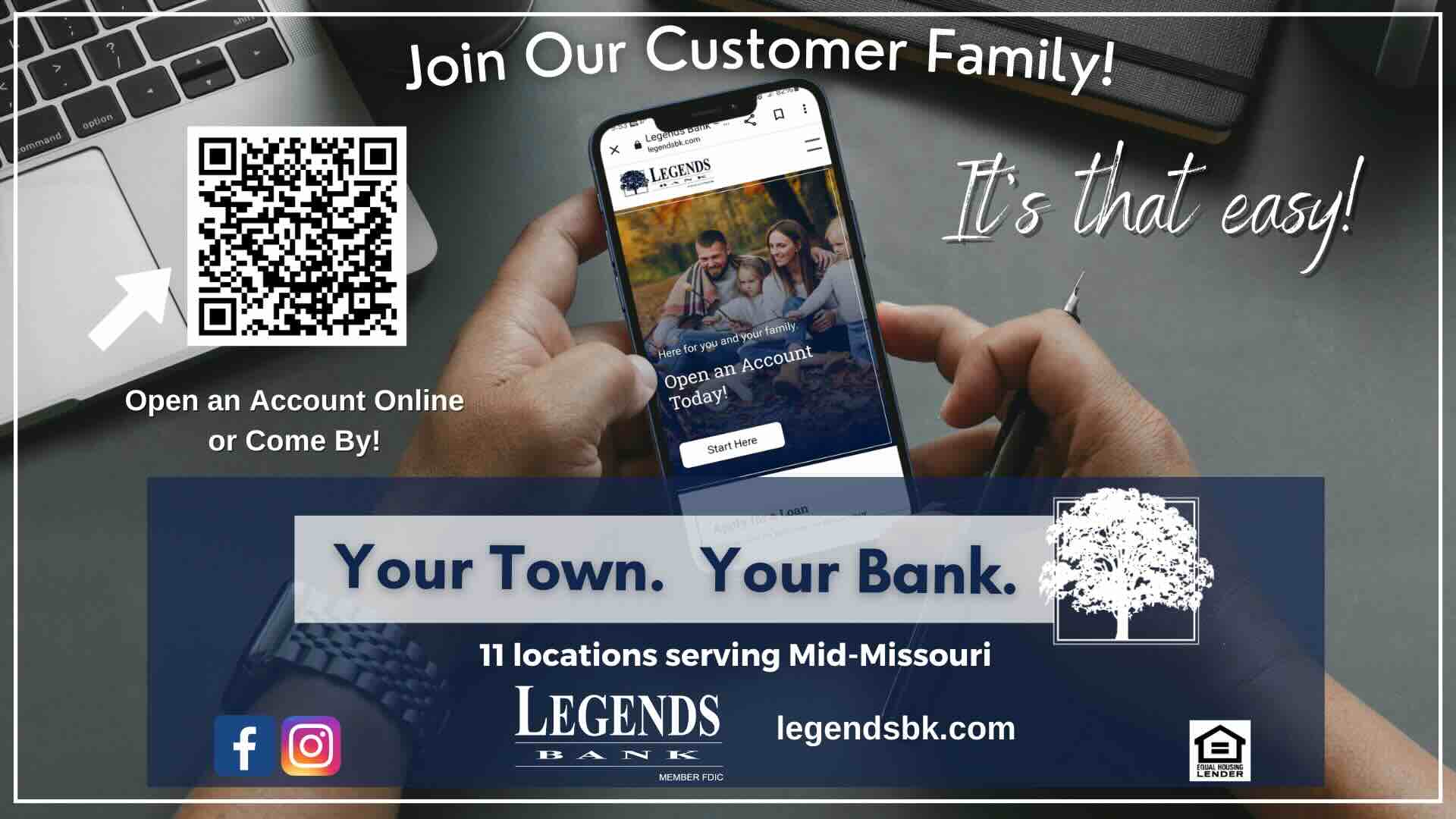 Legends Bank - Welcome to Osage County